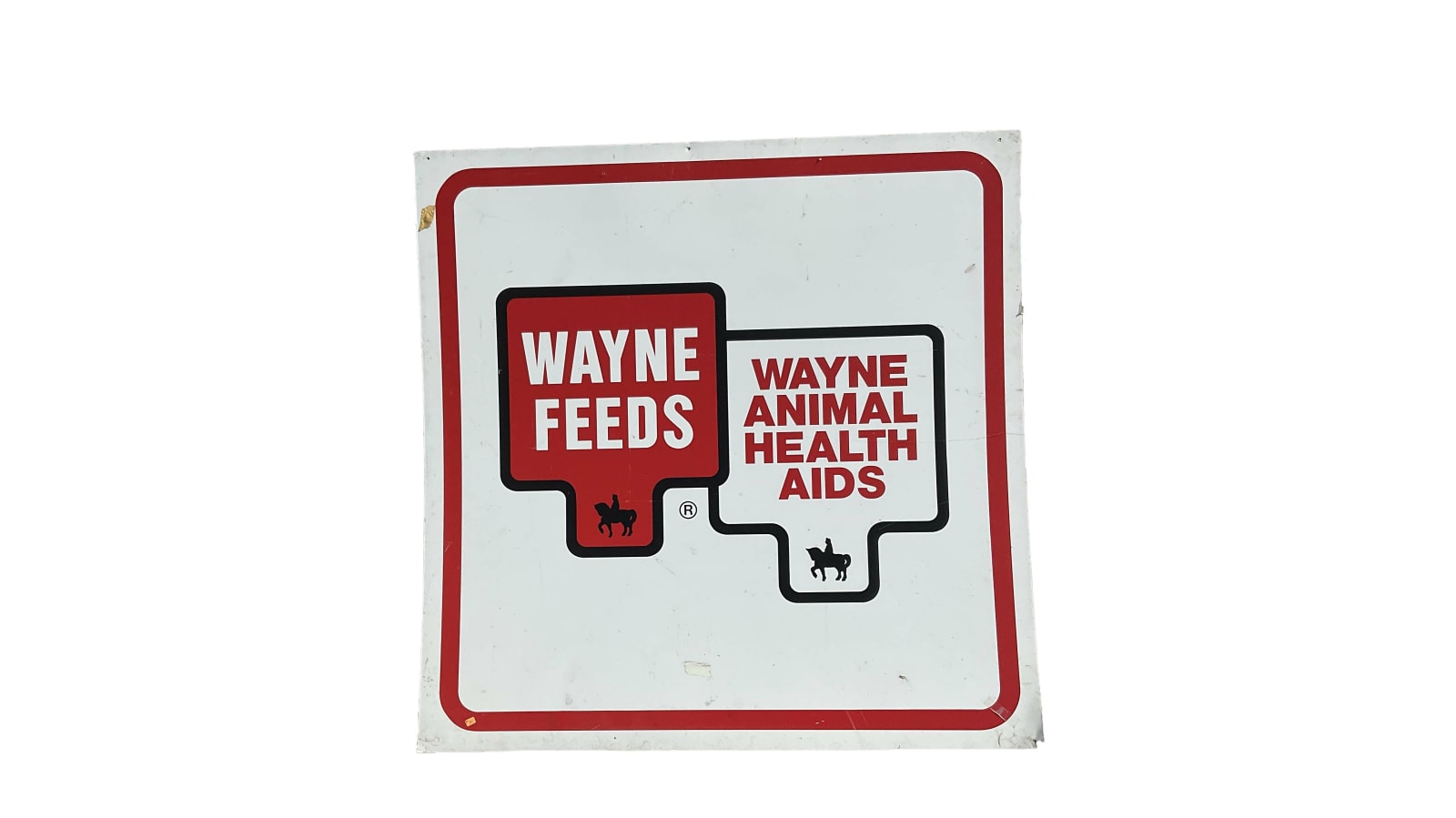 Wayne Feeds Single-Sided Tin Sign at Gone Farmin' Fall Premier 2022 as ...