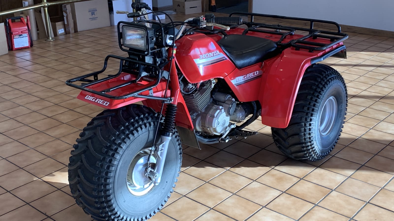 1985 Honda ATC 250 Big Red at Houston 2022 as S10 - Mecum Auctions