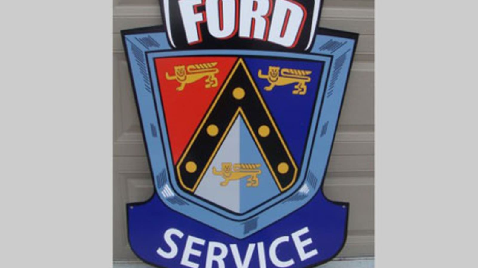 Ford Sign at Kansas City Spring 2012 as Z320 - Mecum Auctions