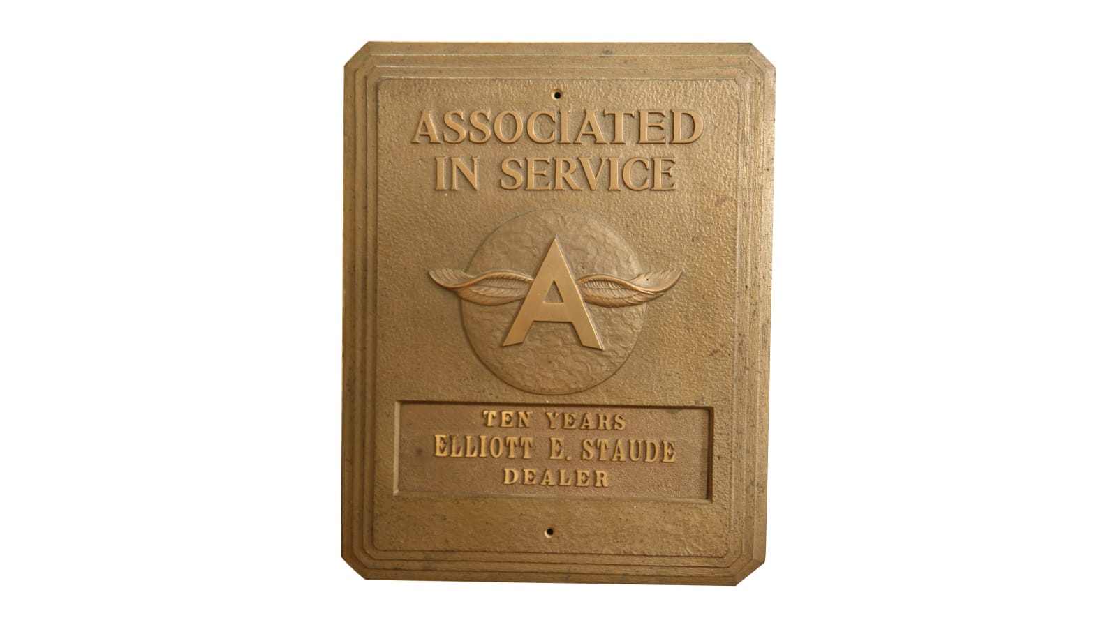 Flying A Associated Cast Iron Plaque 9x12 at Louisville 2016 as J55 ...