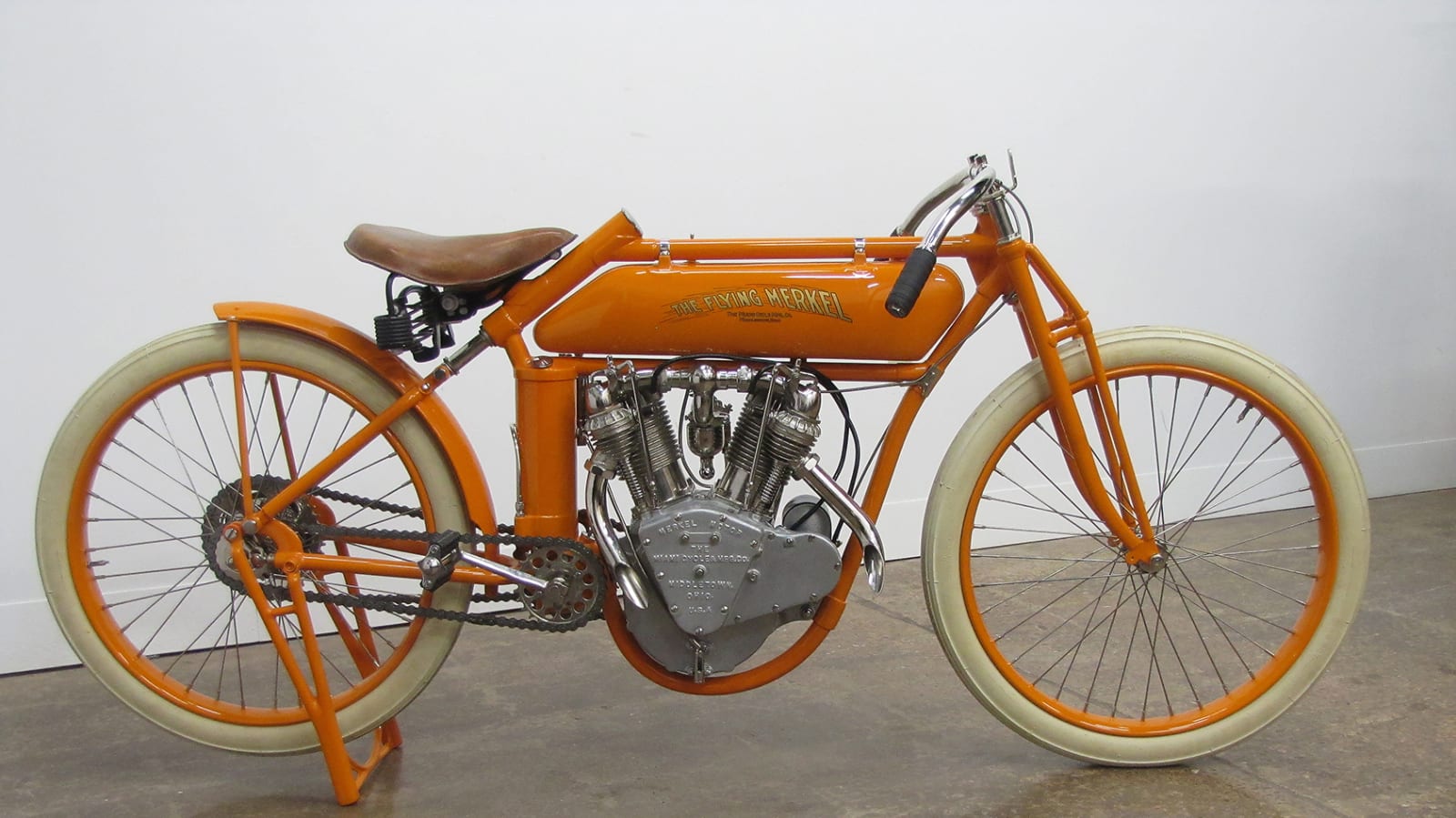 1915 Flying Merkel V-Twin Racer at Las Vegas Motorcycles 2017 as F138 ...