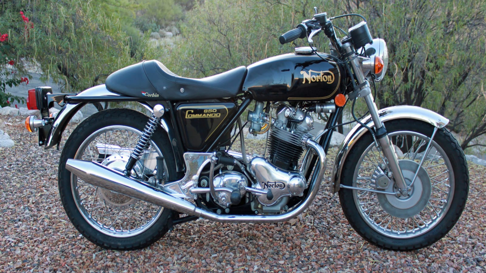 1974 Norton Commando Roadster at Las Vegas Motorcycles 2018 as F111 ...