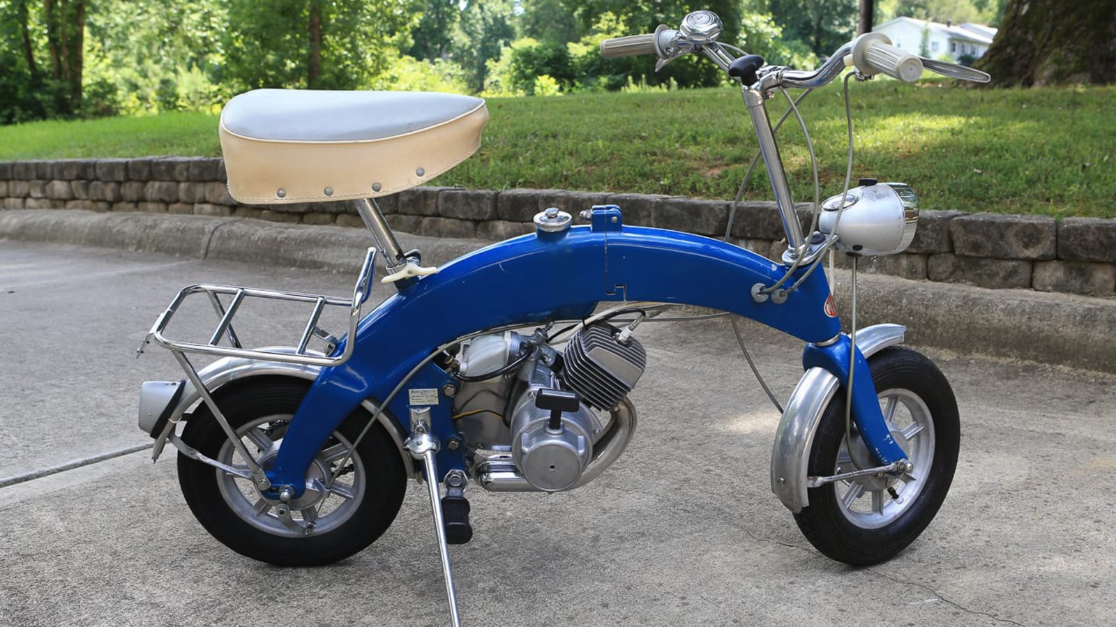 1968 Minimo Folding Scooter at Las Vegas Motorcycles 2019 as W206 ...