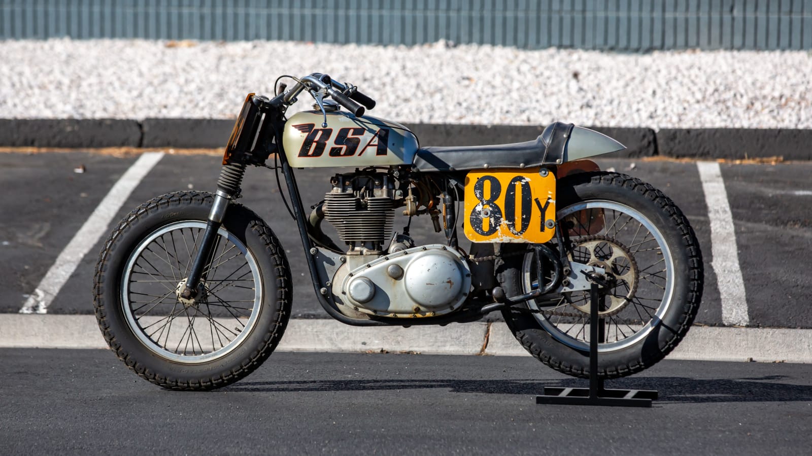 1957 BSA Goldstar DBD34 Jim Rice Dirt Track Racer at Las Vegas ...