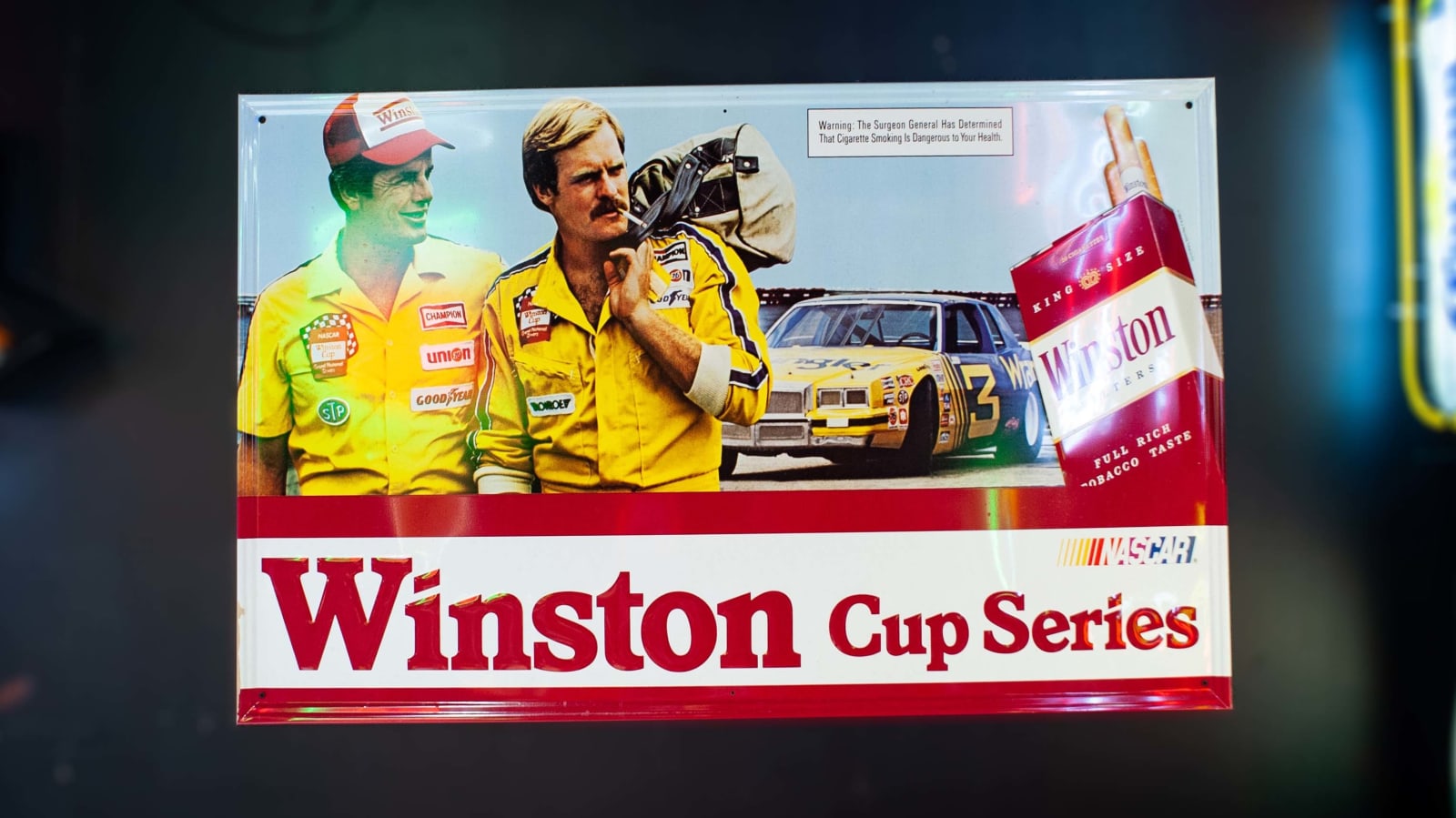NASCAR Winston Cup Series Tin Sign at The Eddie Vannoy Collection 2020 ...