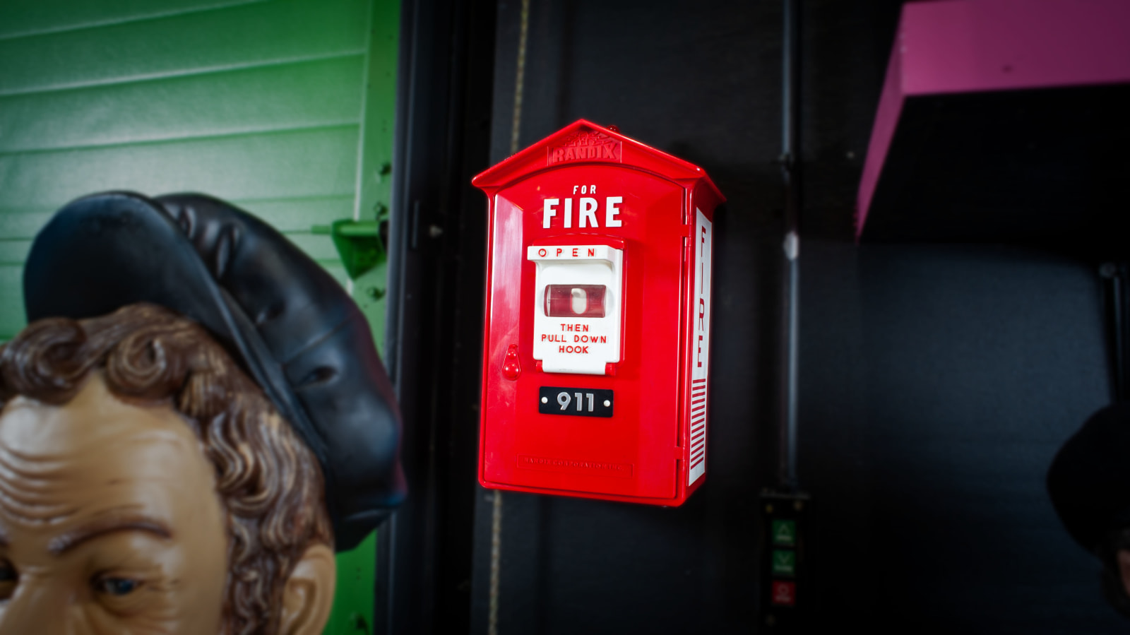 Randix Prop Fire Alarm at The Eddie Vannoy Collection 2020 as L381 ...