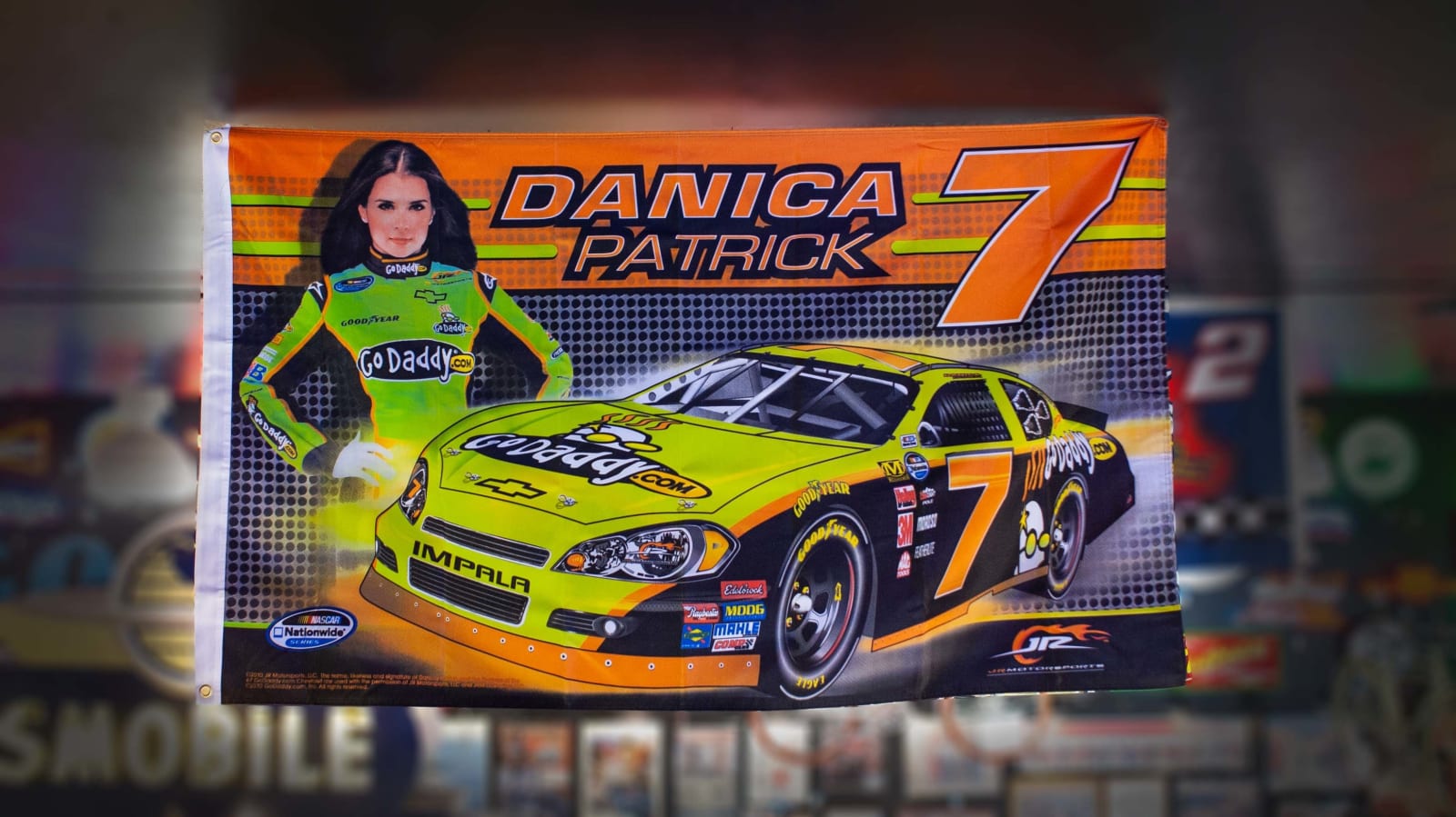 Danica Patrick Go Daddy Banner at The Eddie Vannoy Collection 2020 as ...