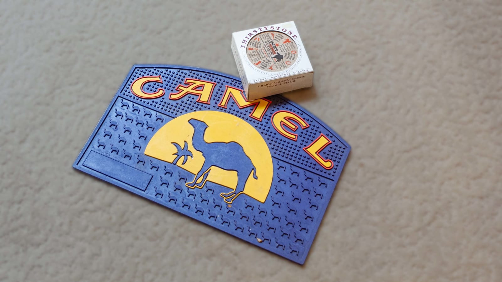 Camel Bar Mat And Coasters - Lot Of 2 at The Eddie Vannoy Collection ...