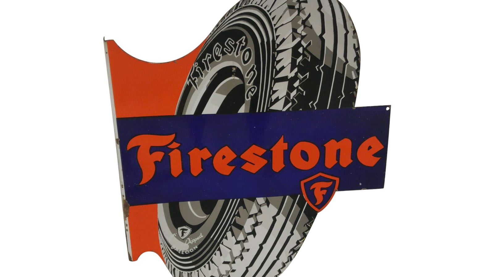 Firestone Flange Sign DSP at Harrisburg 2016 as K28 - Mecum Auctions