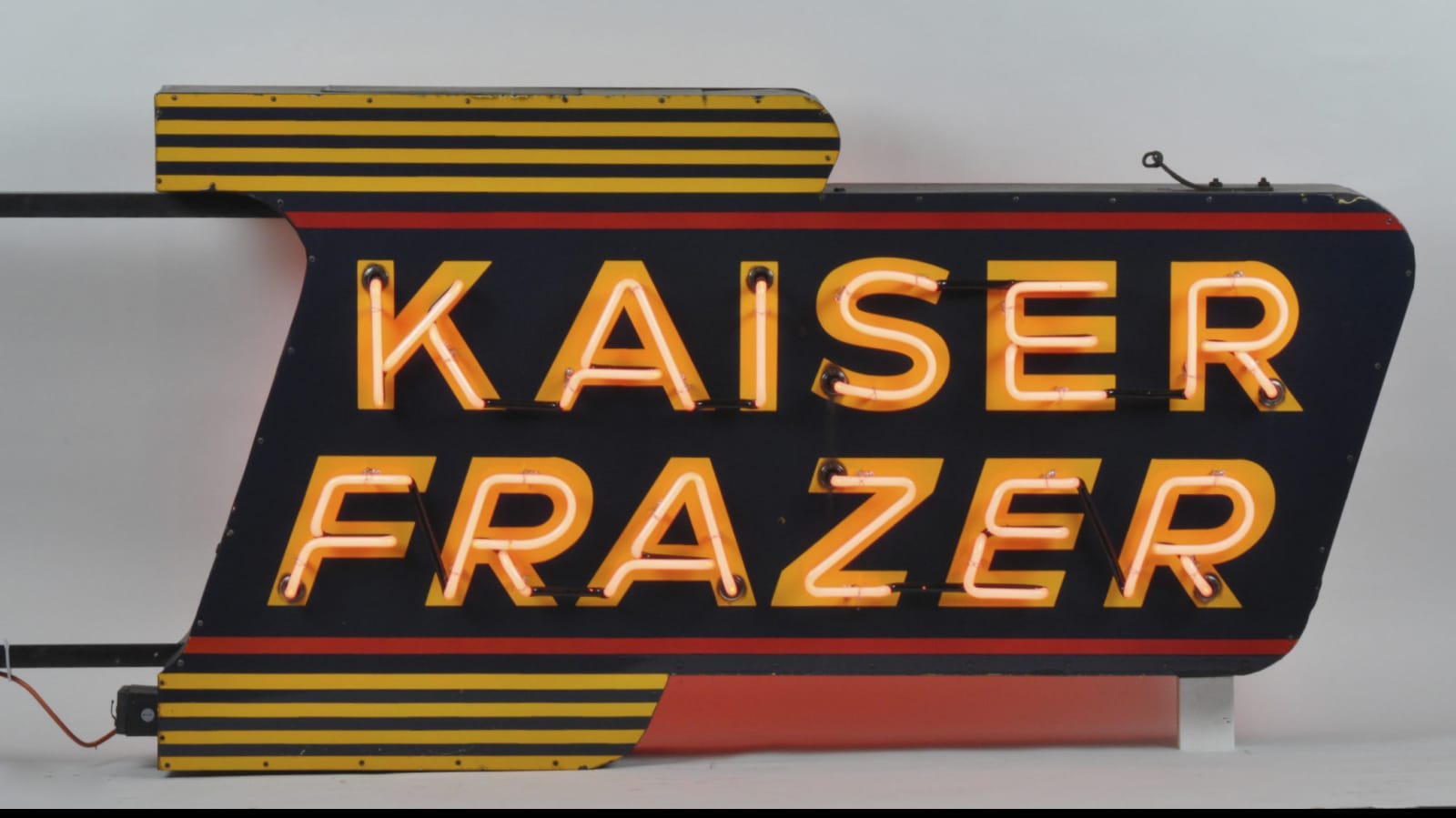 Kaiser Frazer Neon Sign DSPN 81x42 at The Road Art Auction 2015 as F57 ...