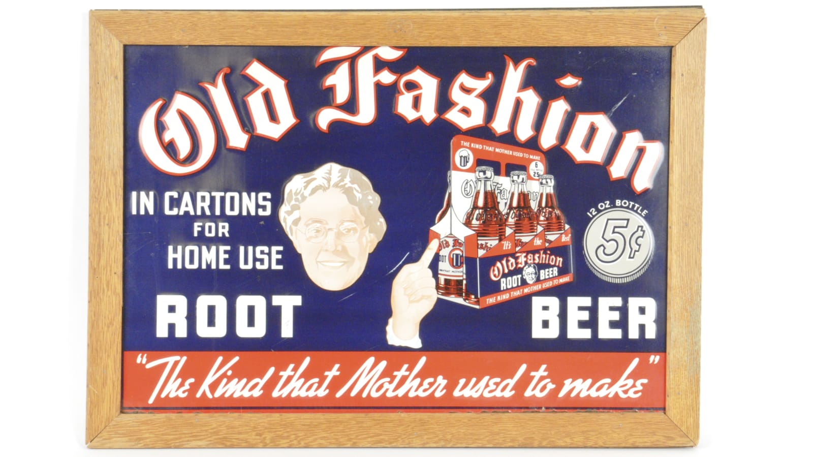 Old Fashion Root Beer Sign SSTE 29.5x21 at The Road Art Auction 2015 as ...