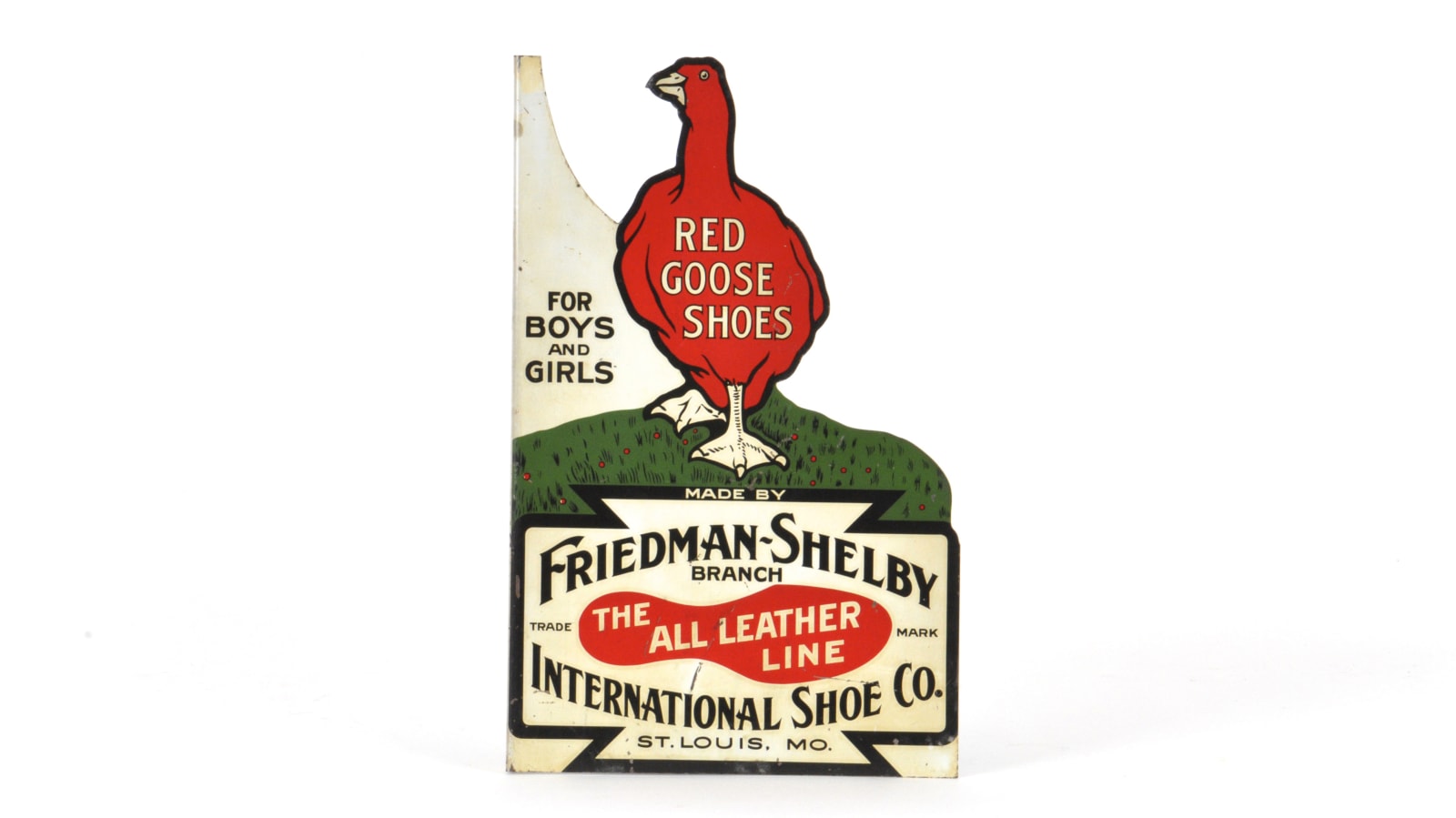 Red Goose Shoes Sign DSTF 12.5x20 at The Road Art Auction 2015 as U26 ...