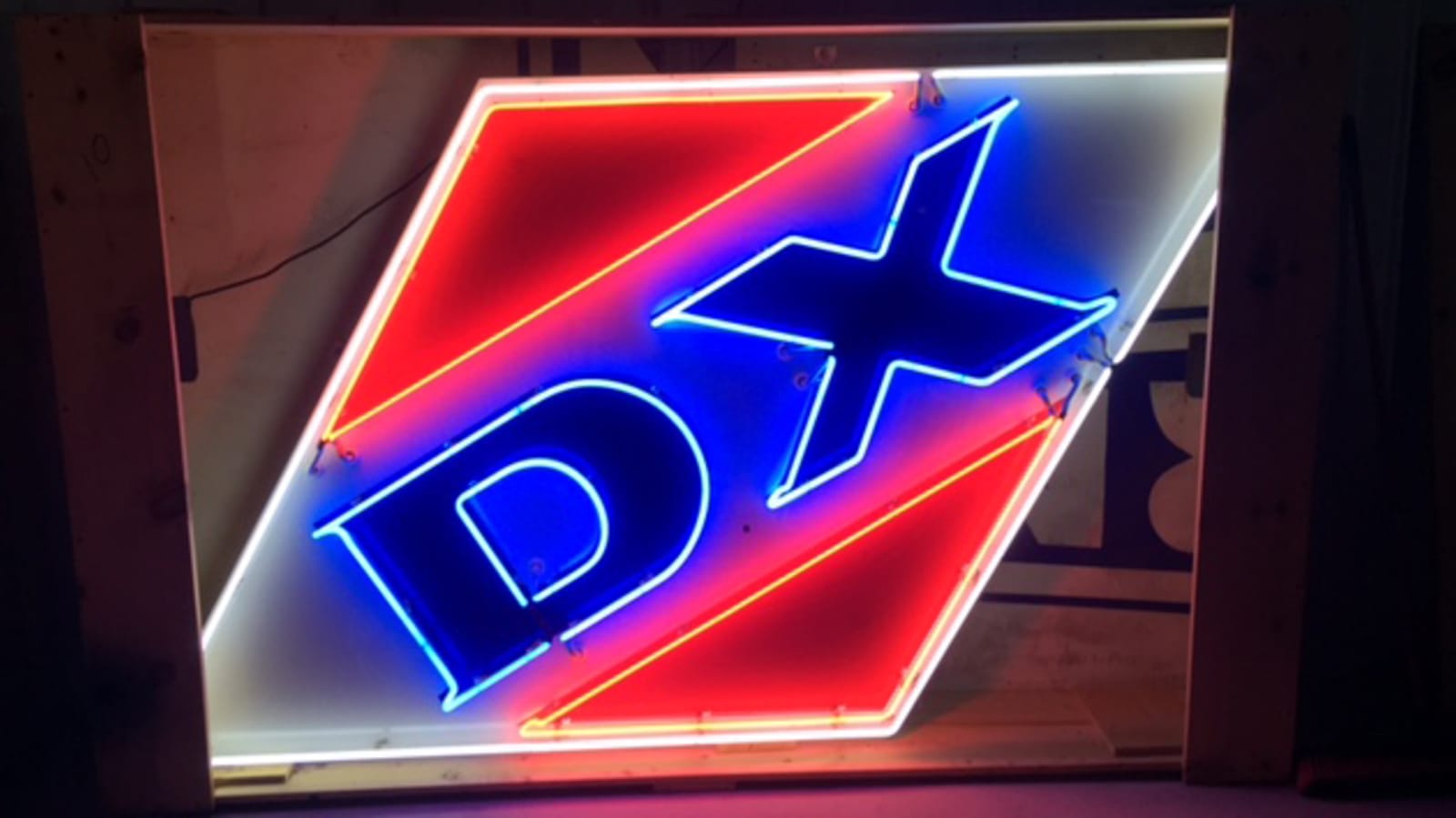 DX Neon Sign SSPN at The Road Art Auction 2015 as U150 - Mecum Auctions