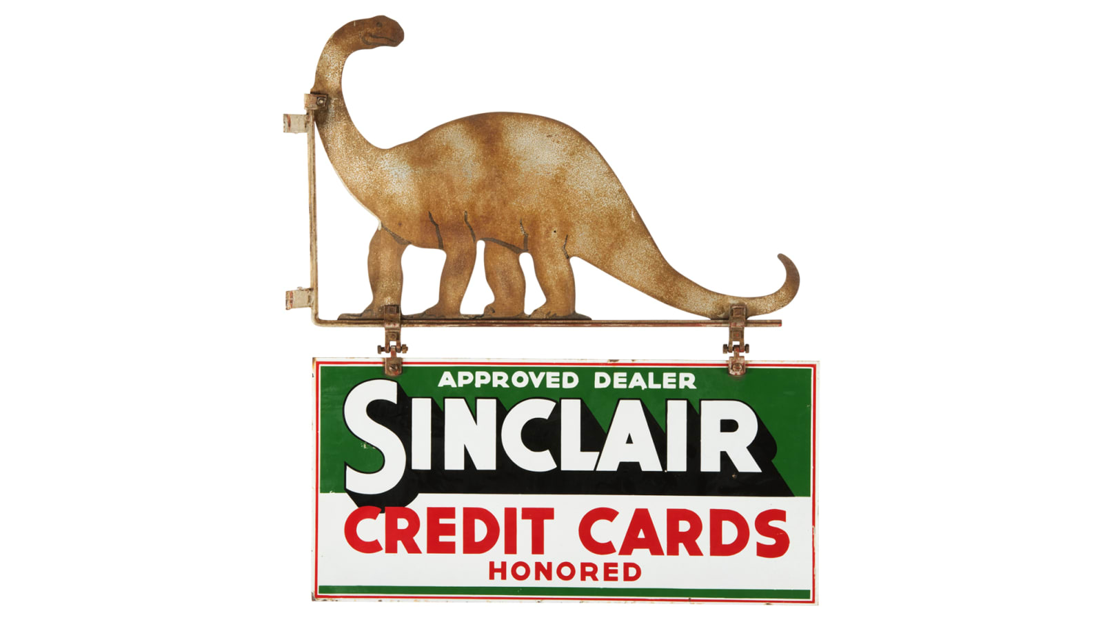 Sinclair Credit Cards Honored Sign DSP 28x32 at The Road Art Collection ...