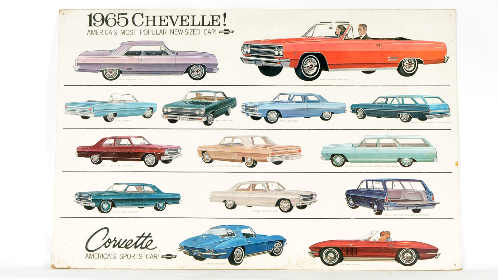 1965 Chevrolet Chevelle Poster 60 In. X 40 In. at The Road Art ...