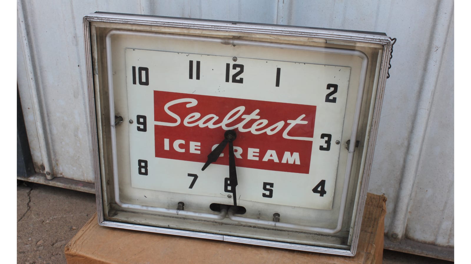 Sealtest Ice Cream Lighted Clock at The Road Art Collection 2017 as S19 ...