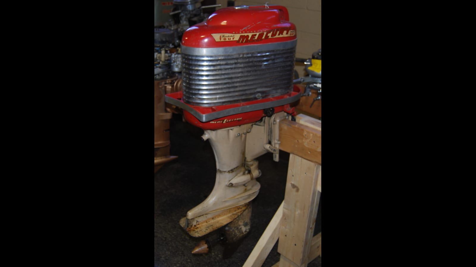 Mercury Mark 55 Outboard Boat Motor at Indy Road Art 2018 as J161 ...