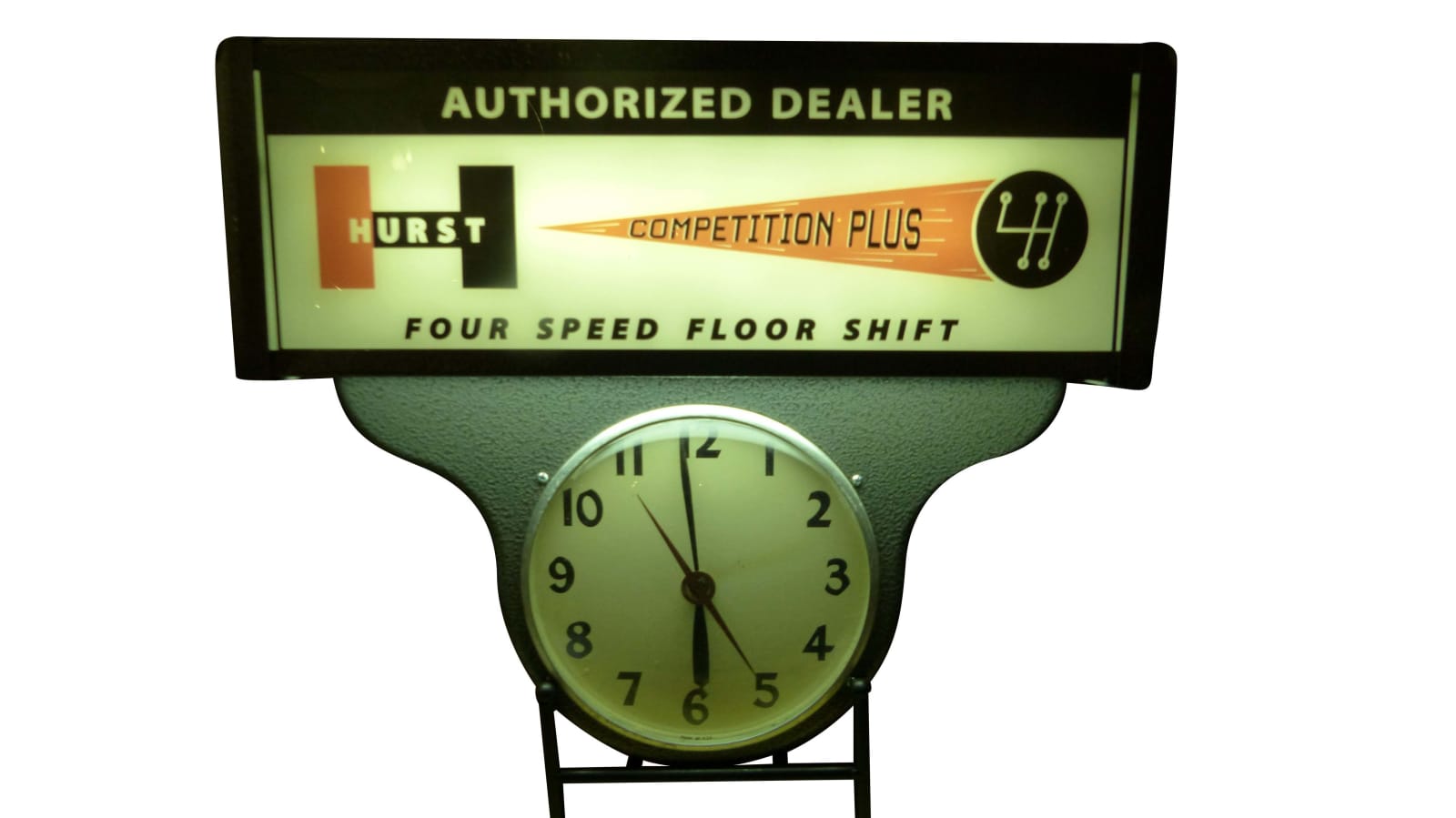 Hurst Single-Sided Light-Up Clock 20x17x5 at Indy Road Art 2019 as H281 ...