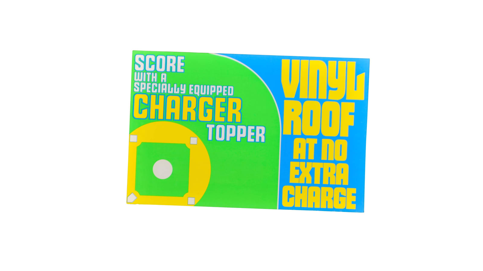 Chrysler Vinyl Roof At No Extra Cost, Dealership Advertisement 37x24 at ...