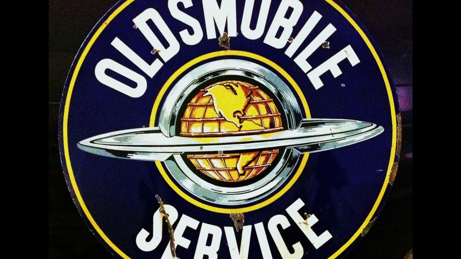 Oldsmobile Service Sign DSP at Dana Mecum's 27th Original Spring ...