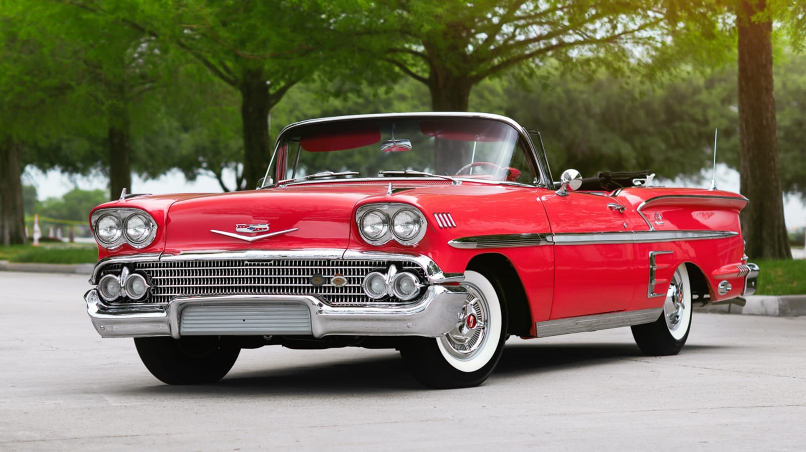 1958 Chevrolet Impala Convertible at Indy 2017 as S132.1 - Mecum Auctions