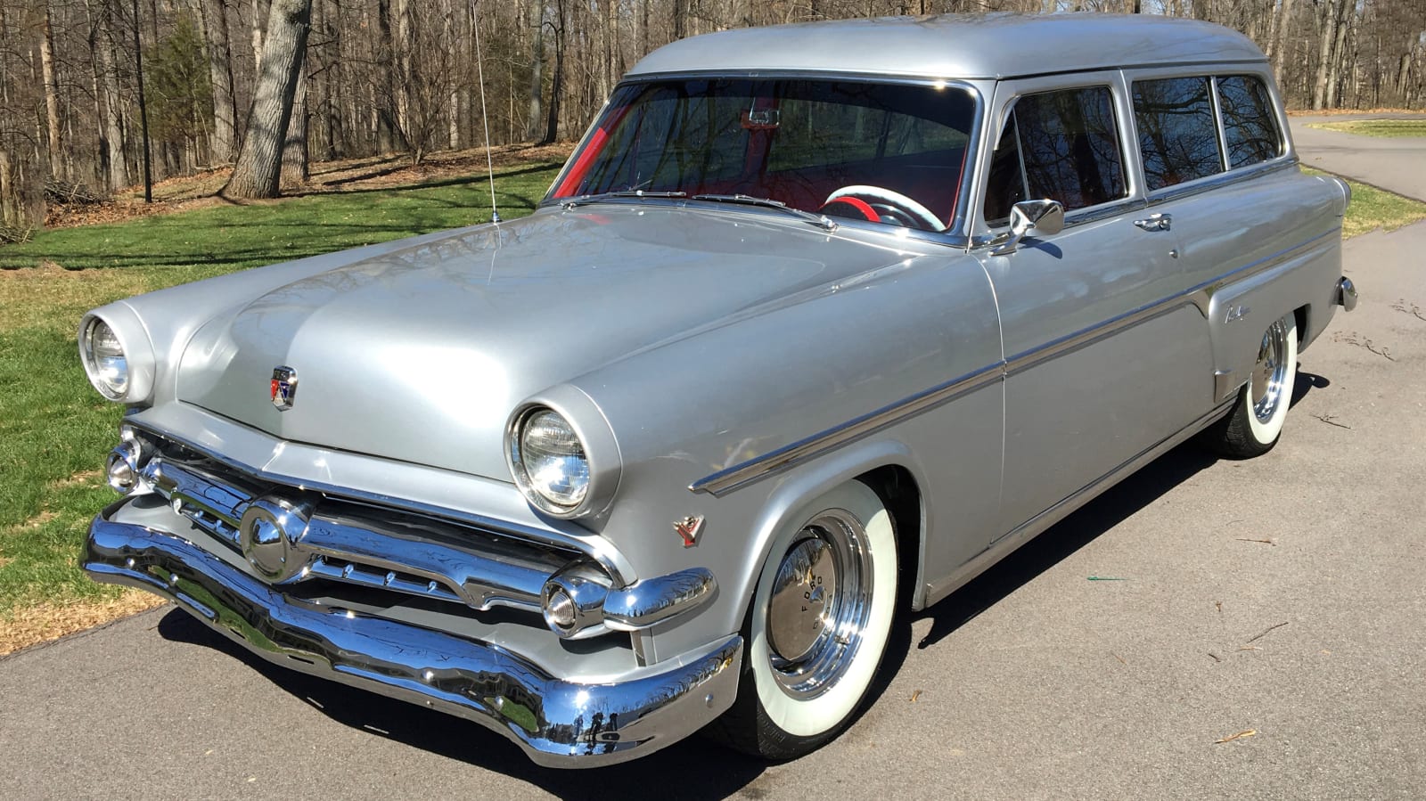 1954 Ford Ranch Wagon at Indy 2018 as W182 - Mecum Auctions