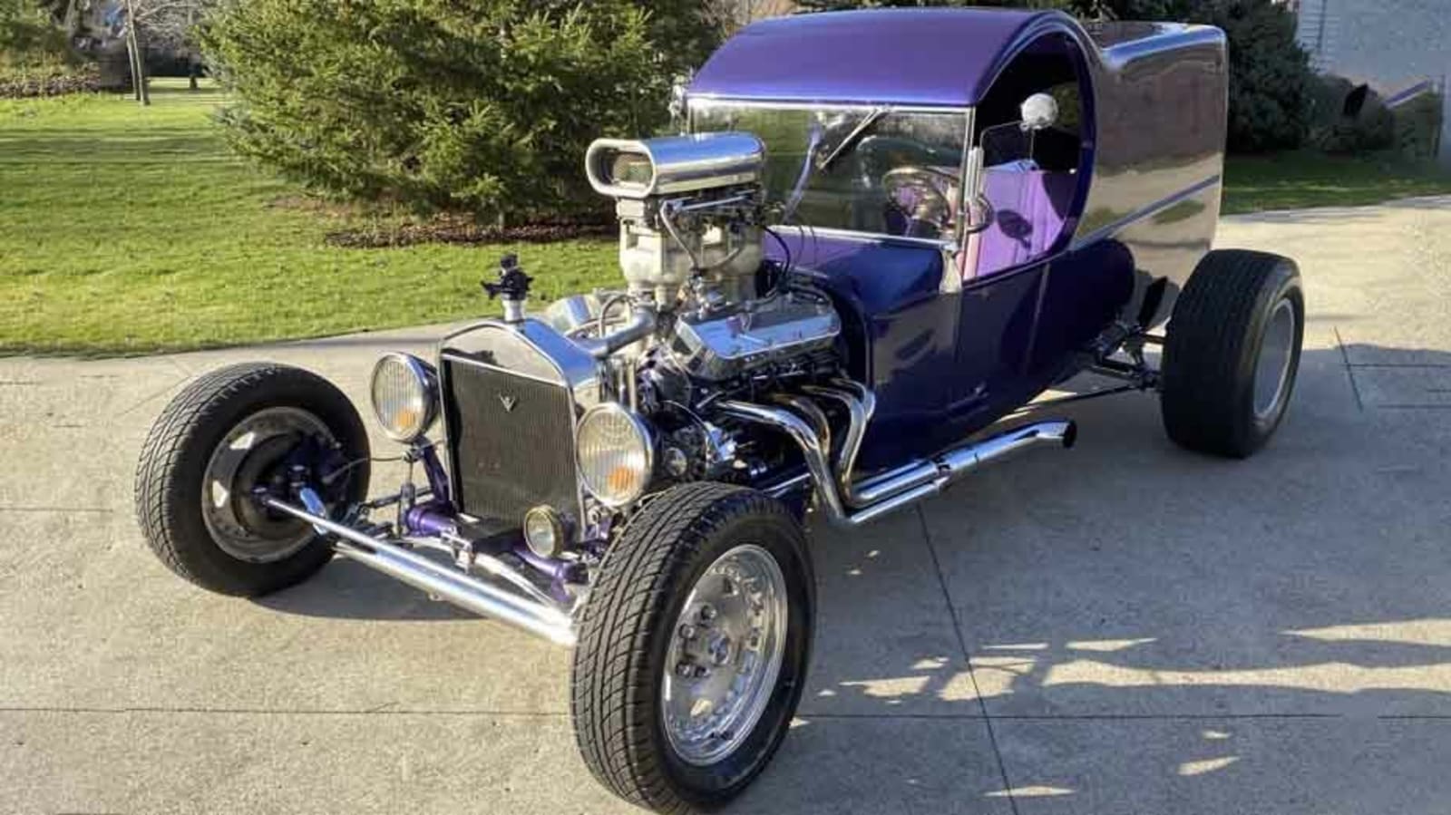 1923 Ford C Cab Panel Van Hot Rod at Indy 2022 as L120 - Mecum Auctions