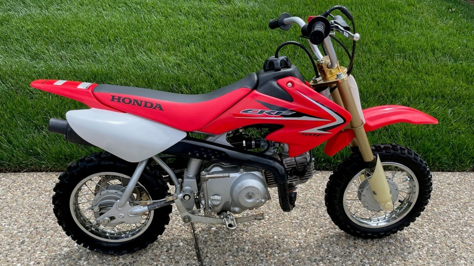 2004 Honda CRF50 F Dirt Bike at Indy 2022 as G239 - Mecum Auctions
