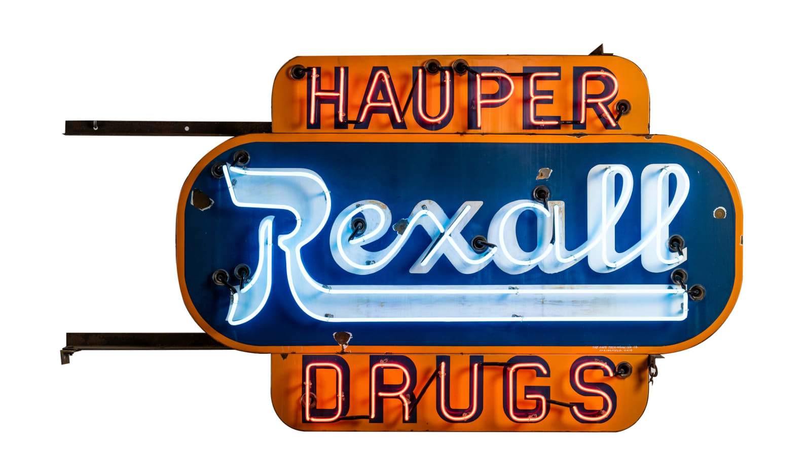Rexall Double-Sided Porcelain Neon Sign at Indy 2022 as Z810 - Mecum ...