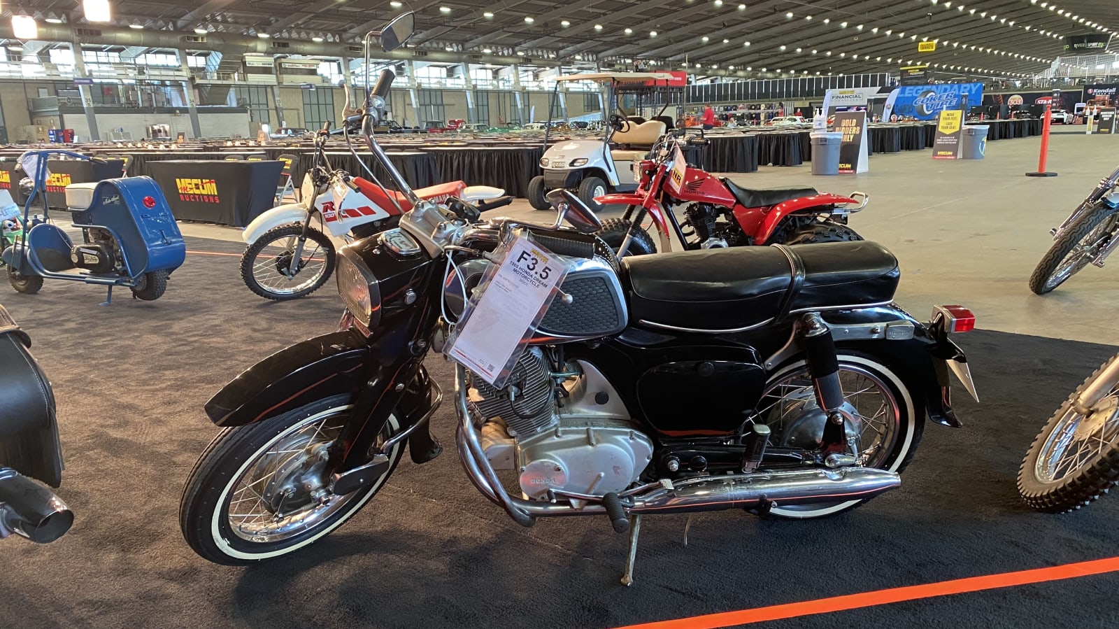 1965 Honda Dream Motorcycle at Tulsa 2021 as F3.5 - Mecum Auctions