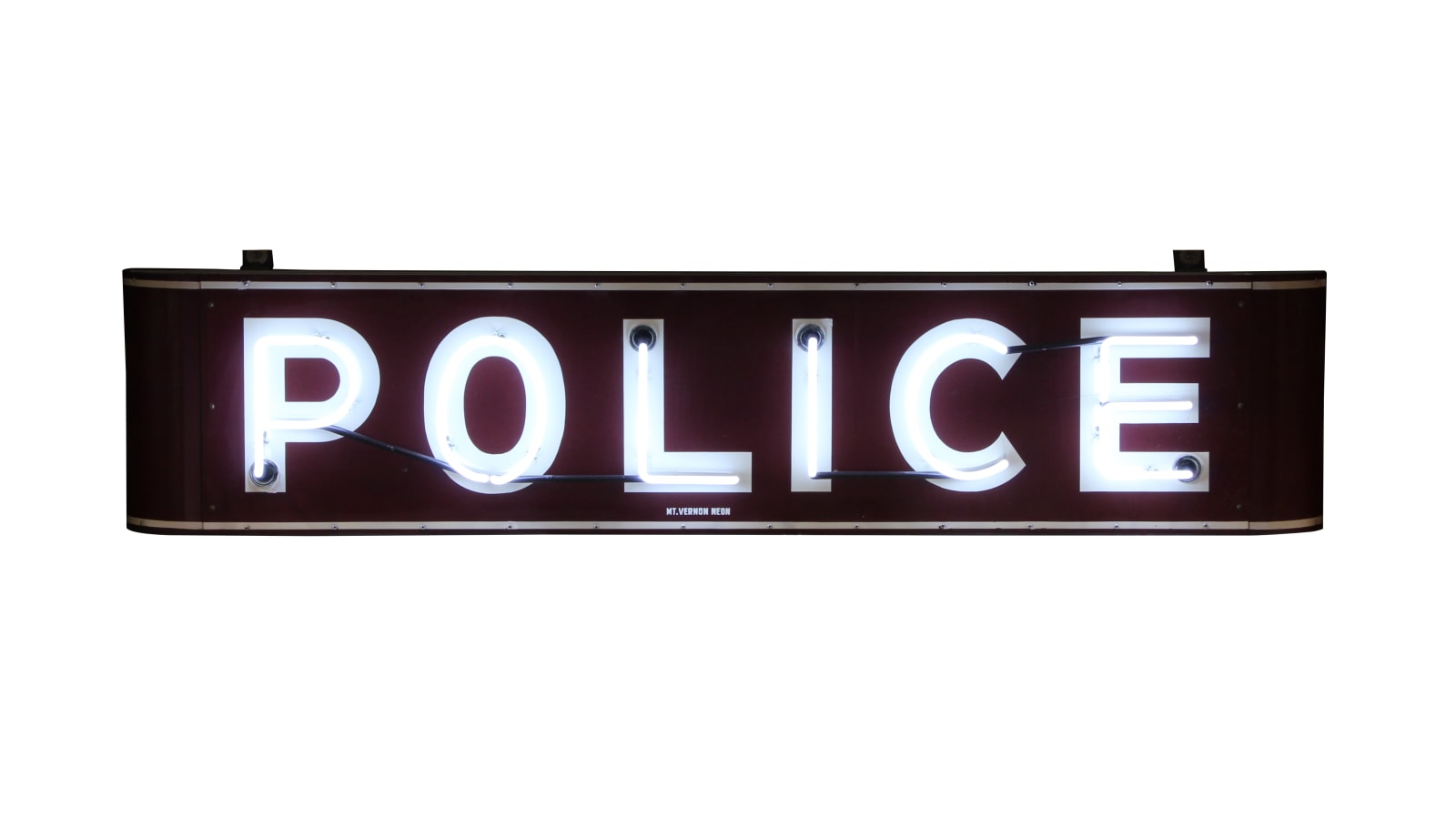 Police 84x18x11 at The Walker Sign Collection 2015 as F23 - Mecum Auctions