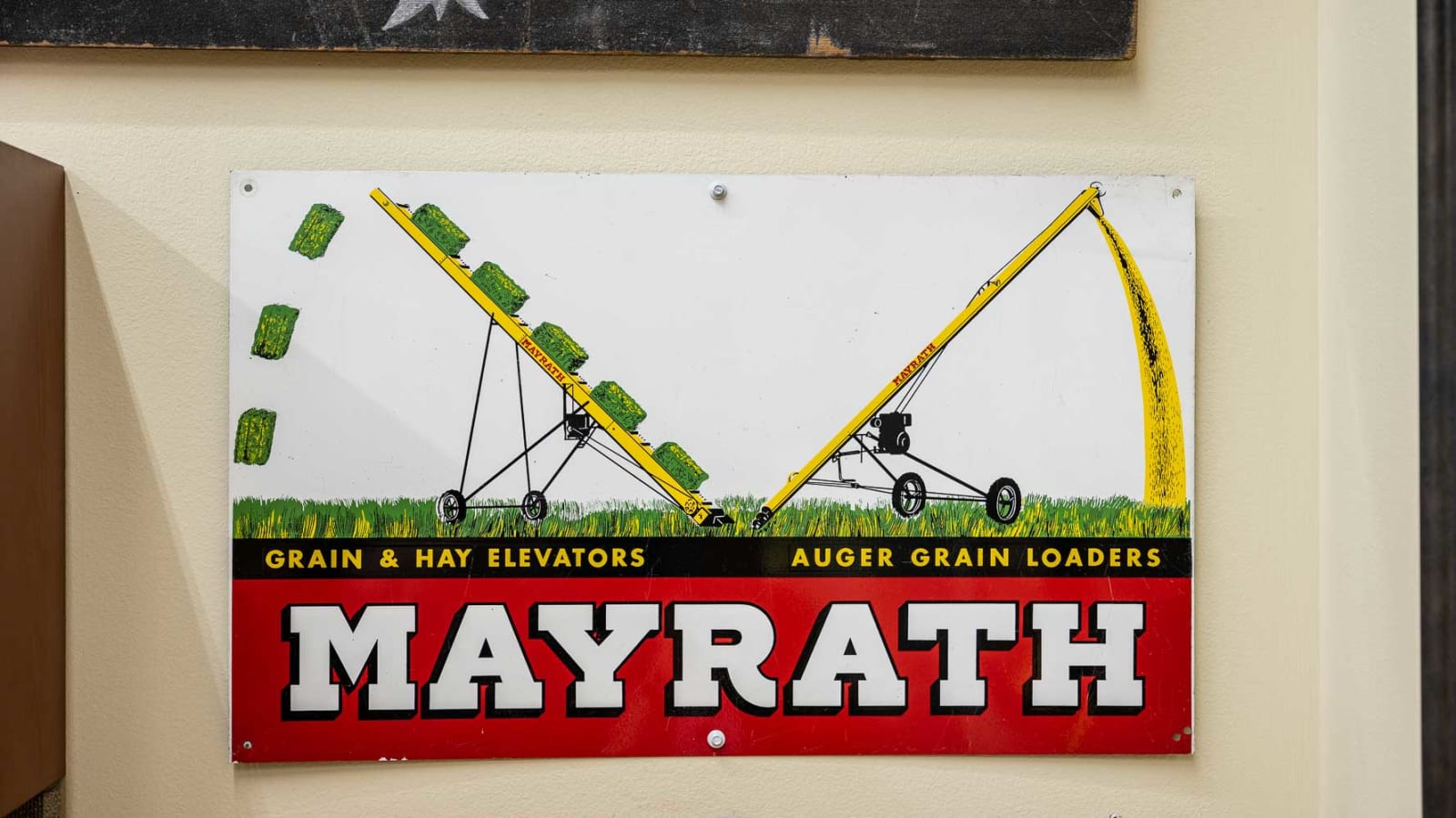 Mayrath Single-Sided Tin Sign at The World’s Largest Road Art Auction ...