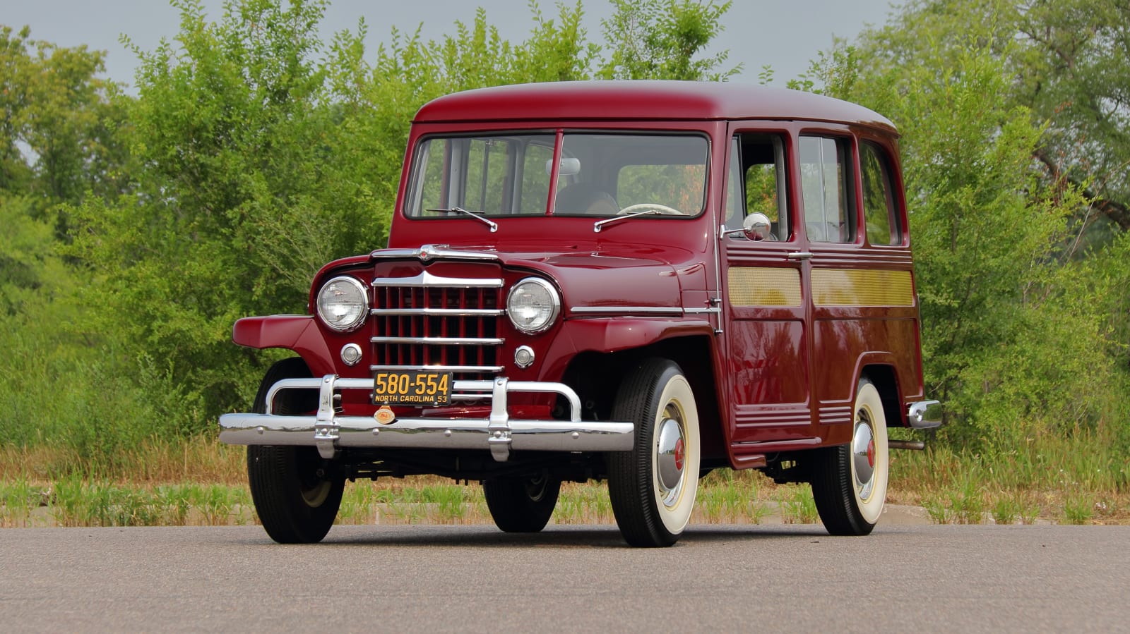 1953 Willys Deluxe 685 Station Wagon at Monterey 2023 as F46 - Mecum ...