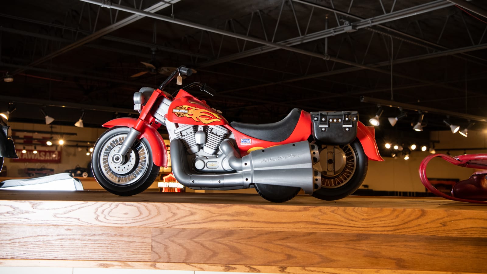 Harley-Davidson Power Wheels Battery-Operated Motorcycle at From the ...