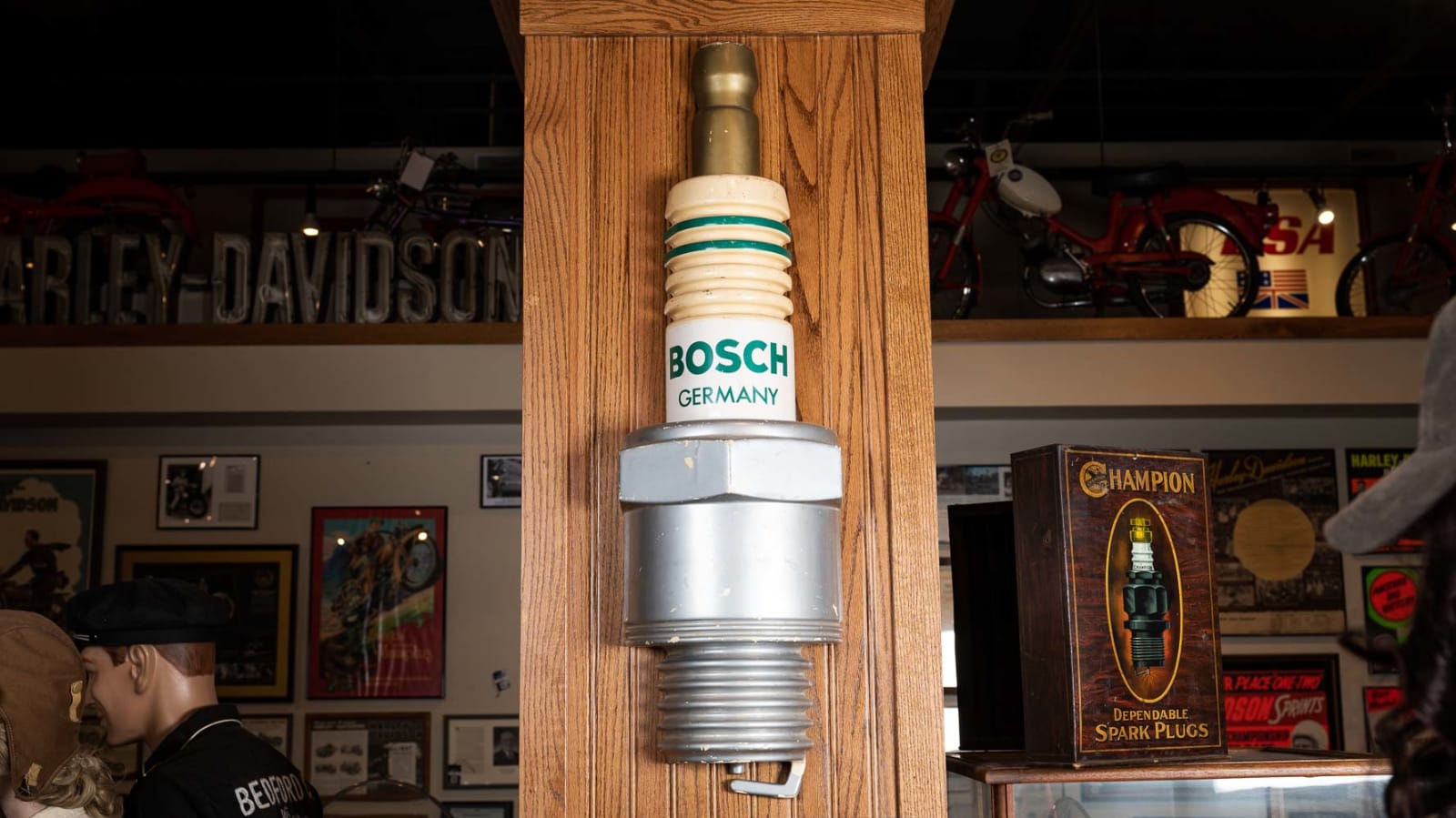 Bosch Spark Plugs Plastic Store Display at From the John Parham Estate ...