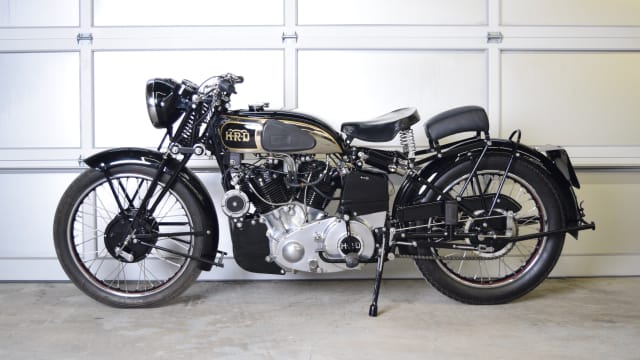1938 Vincent HRD Series A Twin at Las Vegas Motorcycles 2020 as F253 ...