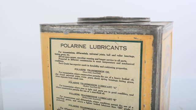 Polarine Oil Cans Lot Of 2 at Kissimmee Road Art 2019 as N277 - Mecum ...