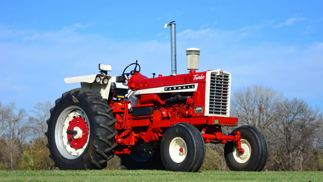 1967 International 1206 at Gone Farmin' Tractor Spring Classic 2016 as ...