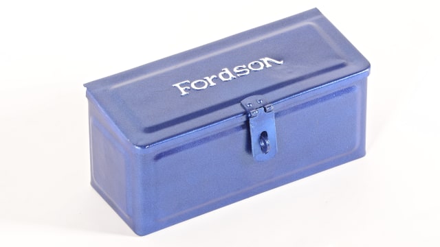 Fordson Tractor Tool Box 12x5x5 at Charles Schneider Collection 2016 as ...
