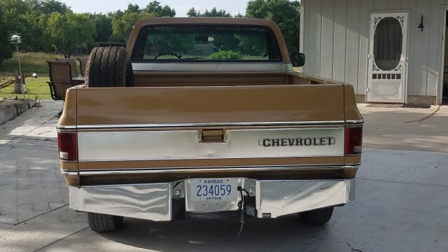 1973 Chevrolet C20 Cheyenne Super Pickup at Kansas City 2020 as F30 ...