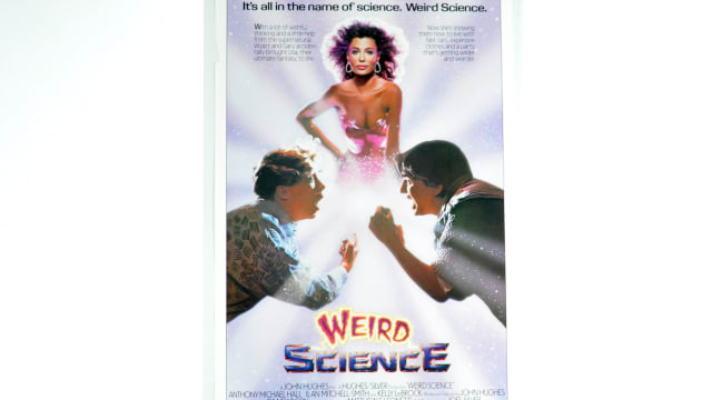 1985 Weird Science Movie Poster at Santa Monica 2013 as J283 - Mecum ...