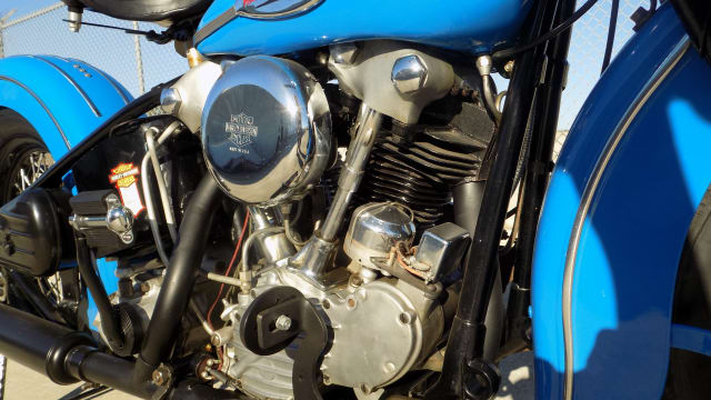 1941 Harley-Davidson EL Knucklehead at Las Vegas Motorcycles 2017 as ...