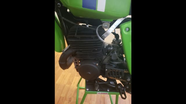 1980 Kawasaki KX420 at Las Vegas Motorcycles 2020 as T157 - Mecum Auctions