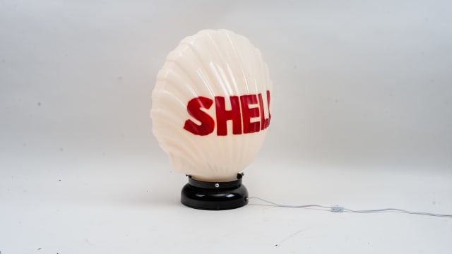 Shell Clam Gas Pump Globe 21x20x11 at Las Vegas Motorcycles 2020 as K61 ...