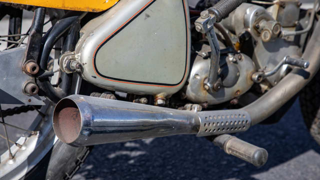 1957 BSA Goldstar DBD34 Jim Rice Dirt Track Racer at Las Vegas ...