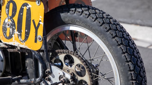 1957 BSA Goldstar DBD34 Jim Rice Dirt Track Racer at Las Vegas ...