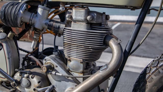 1957 BSA Goldstar DBD34 Jim Rice Dirt Track Racer at Las Vegas ...