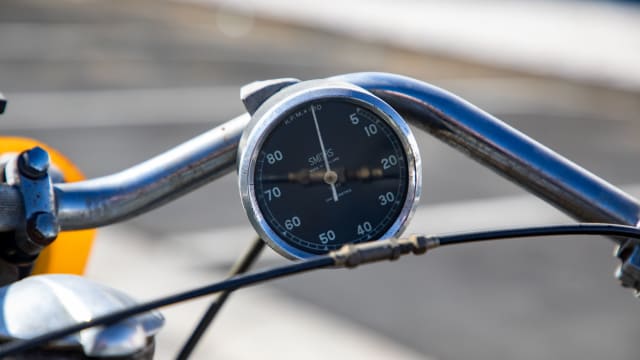 1957 BSA Goldstar DBD34 Jim Rice Dirt Track Racer at Las Vegas ...