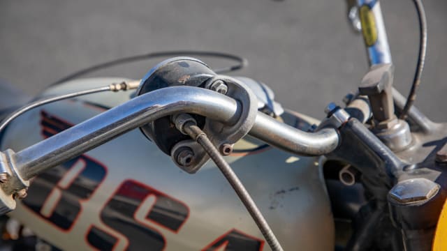 1957 BSA Goldstar DBD34 Jim Rice Dirt Track Racer at Las Vegas ...