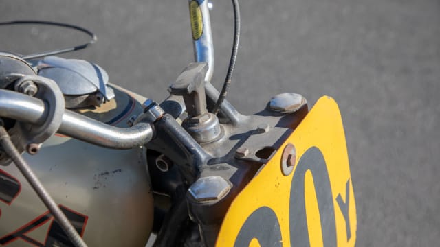 1957 BSA Goldstar DBD34 Jim Rice Dirt Track Racer at Las Vegas ...